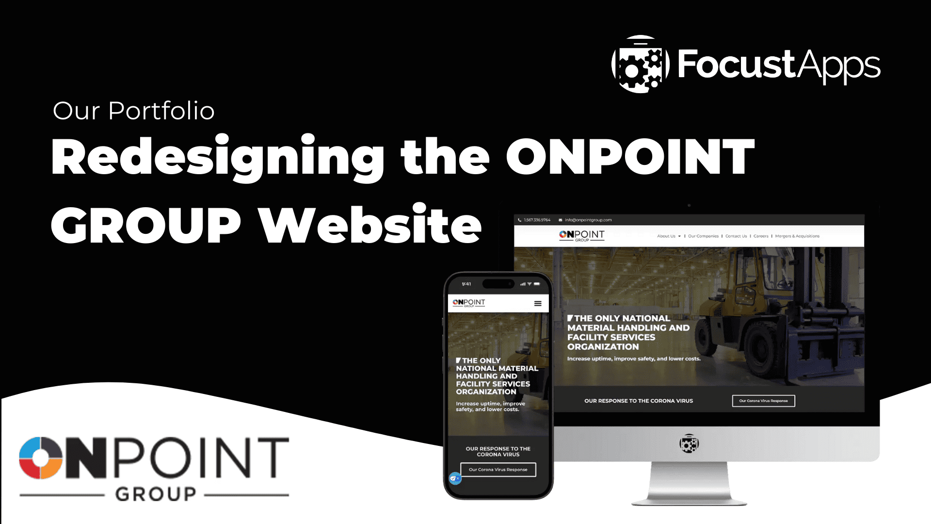 OnPoint Group Website Redesign | FocustApps LLC